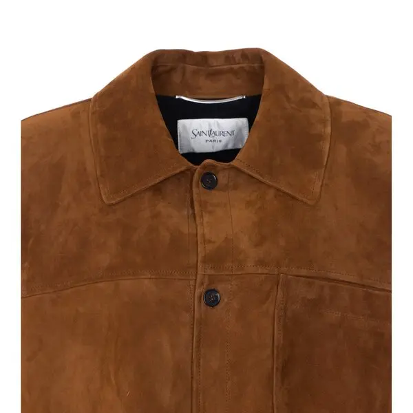 Saint Laurent Suede Overshirt