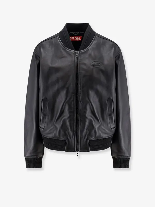 DIESEL® Ilyan Leather Jacket - Multicolor