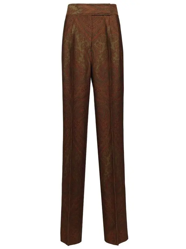 Etro Jacquard Trousers