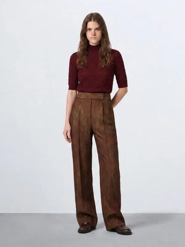 Etro Jacquard Trousers