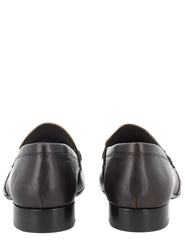 Dries Van Noten Leather Loafer - Brown