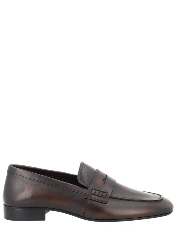Dries Van Noten Leather Loafer