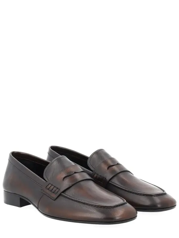 Dries Van Noten Leather Loafer