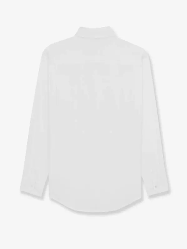 Saint Laurent Cassandre Stretch Cotton Shirt - Multicolor