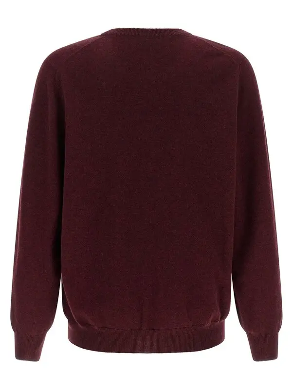 Brunello Cucinelli Cashmere Crew Neck Sweater - Multicolor