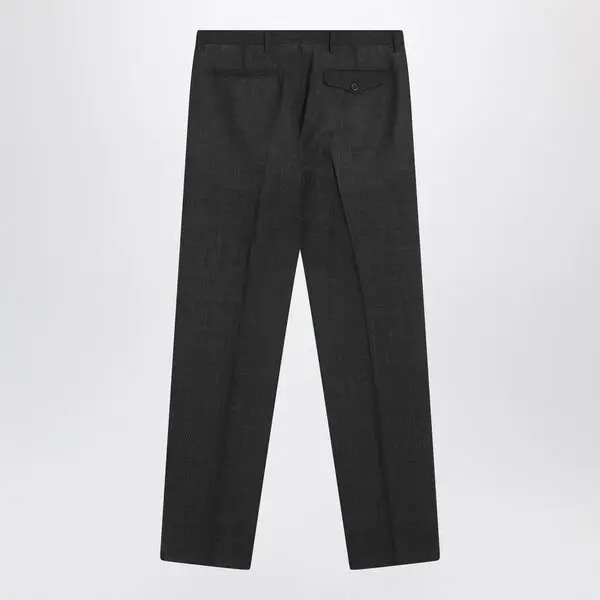 Prada Anthracite Grey Wool Trousers