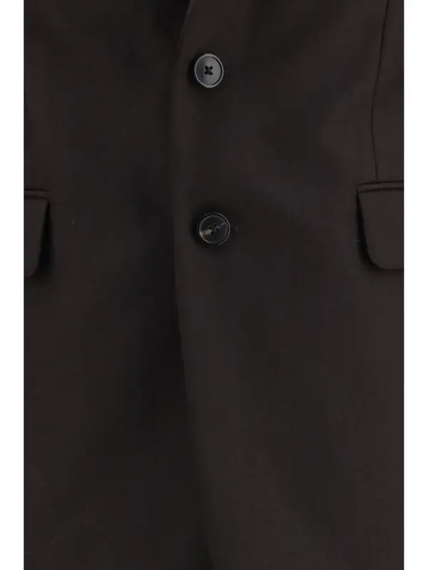 Dries Van Noten Chevron Wool Suit