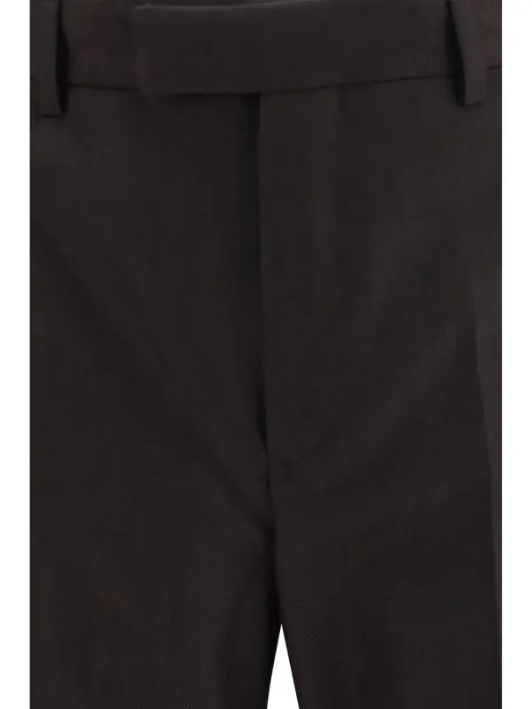 Dries Van Noten Chevron Wool Suit