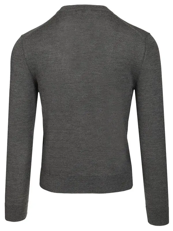 Etro Wool And Silk Sweater - Gray