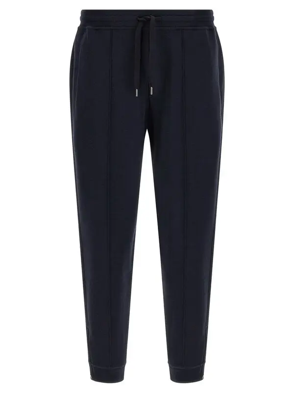 Brunello Cucinelli Cotton, Cashmere And Silk Joggers