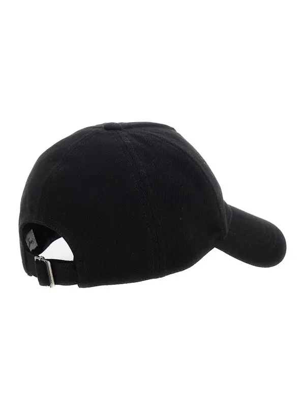 Saint Laurent Cassandre Cotton Baseball Cap - Multicolor