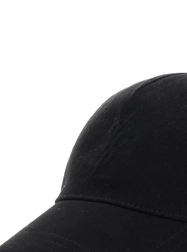 Saint Laurent Cassandre Cotton Baseball Cap - Multicolor