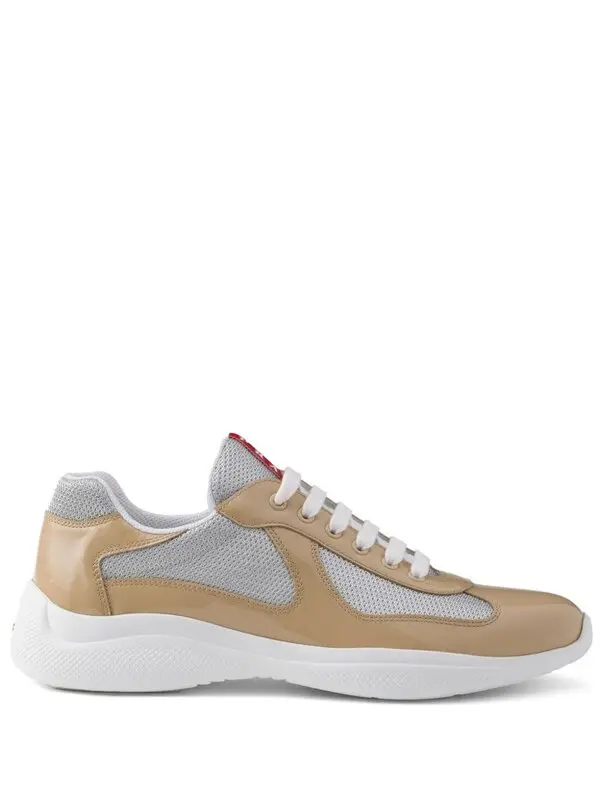 Prada America's Cup Leather Sneakers - Multicolor