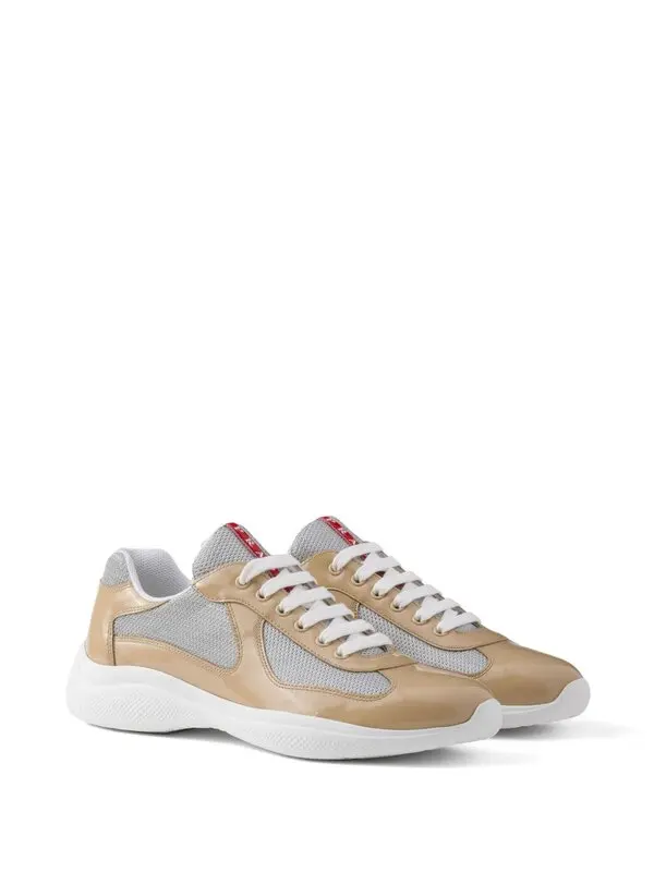 Prada America's Cup Leather Sneakers