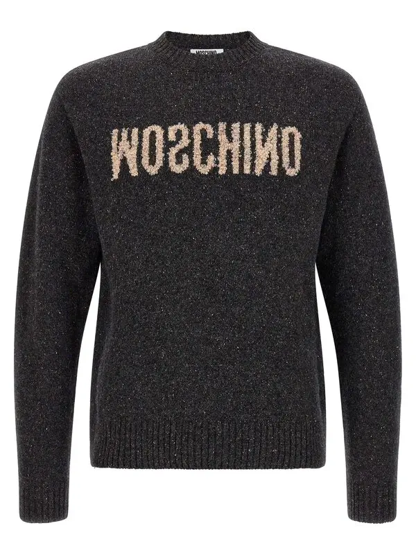 Moschino Mirrored Logo Sweater