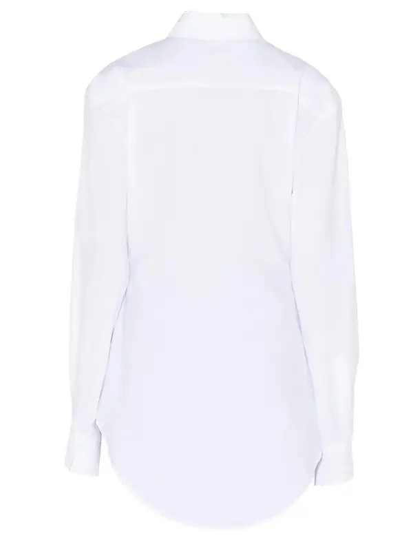 JEAN PAUL GAULTIER Scanned Bra Print Shirt - White