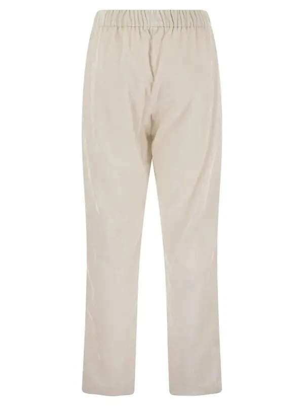 Herno Bright Corduroy Resort Trousers