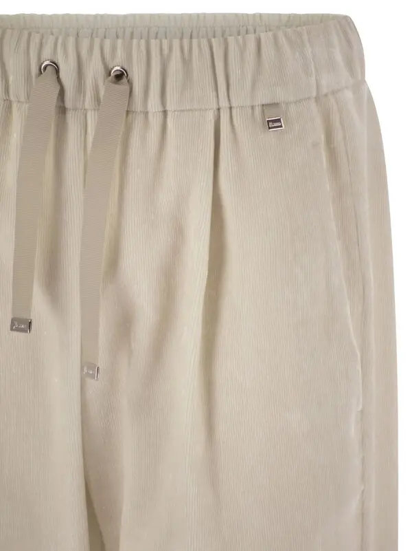 Herno Corduroy Resort Trousers