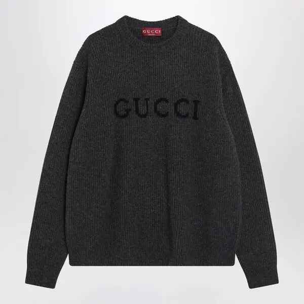 Gucci Wool And Cashmere Sweater - Black