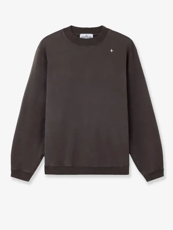 Stone Island Organic Cotton Sweatshirt