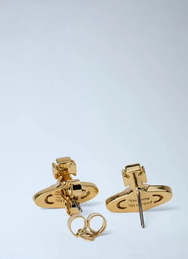 VIVIENNE WESTWOOD Simonetta Bas Relief Stud Earrings