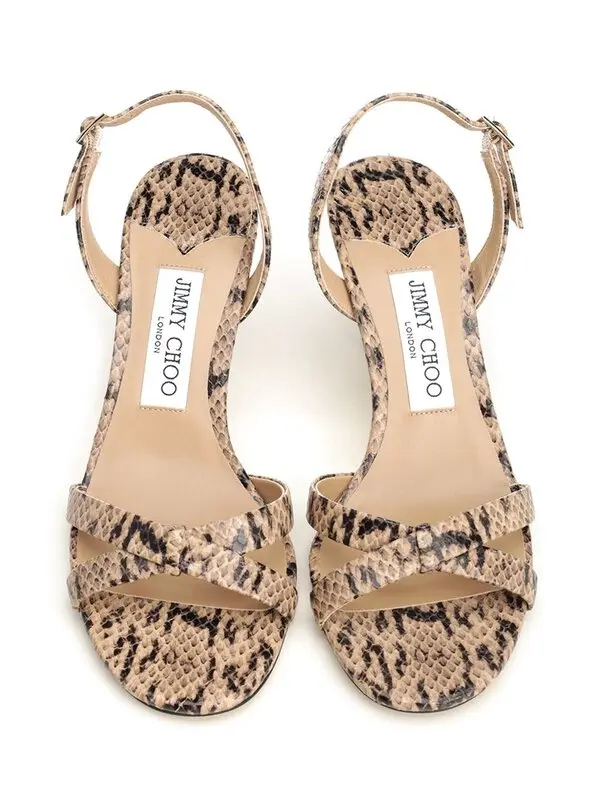 JIMMY CHOO Elsy 70 Sandal - Multicolor
