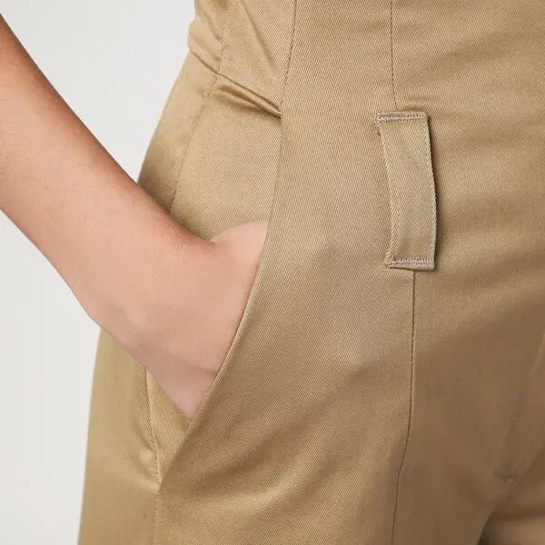 THELATEST Short Jumpsuit In Cotton