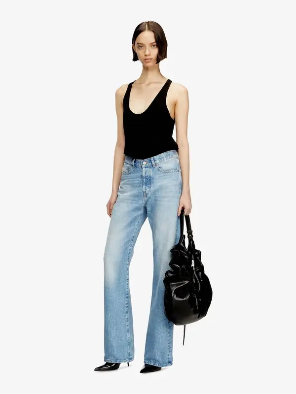DIESEL® Ribbed Cotton Tank Top - Multicolor