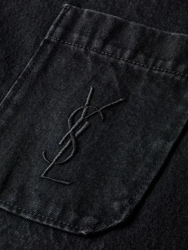 Saint Laurent Denim Cotton Overshirt