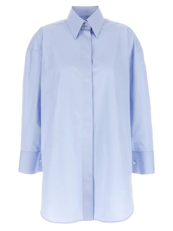 Givenchy Asymmetric Shirt - Blue
