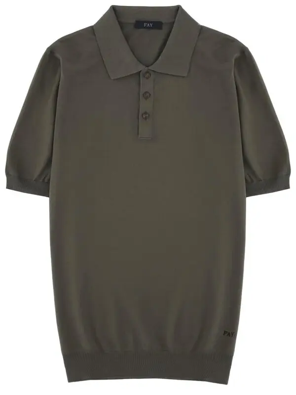 FAY Cotton Polo - Multicolor