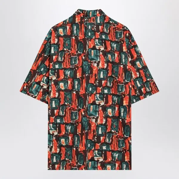 Prada Multicoloured Cotton Print Shirt