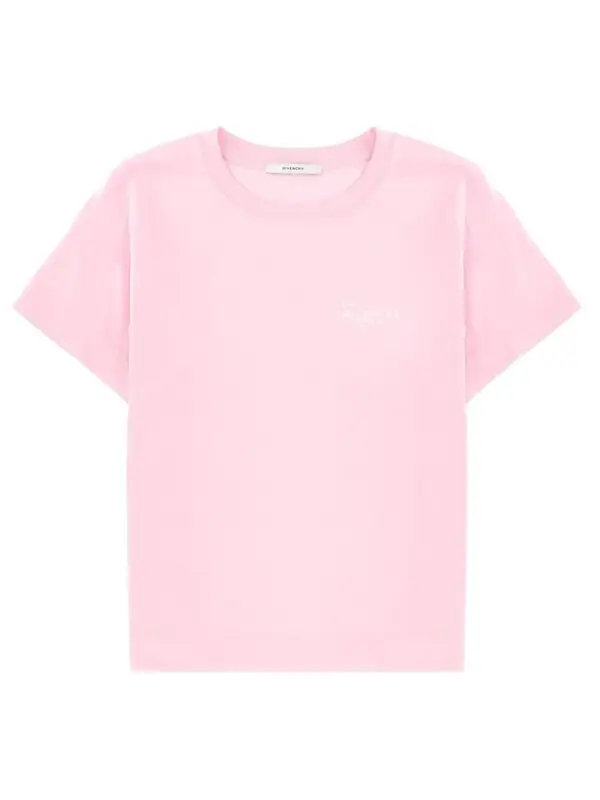 Givenchy T-shirt With Logo - Pink