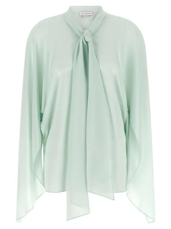 Stella McCartney Lavallière Collar Shirt
