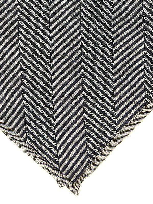 Brunello Cucinelli Chevron Pocket Clutch