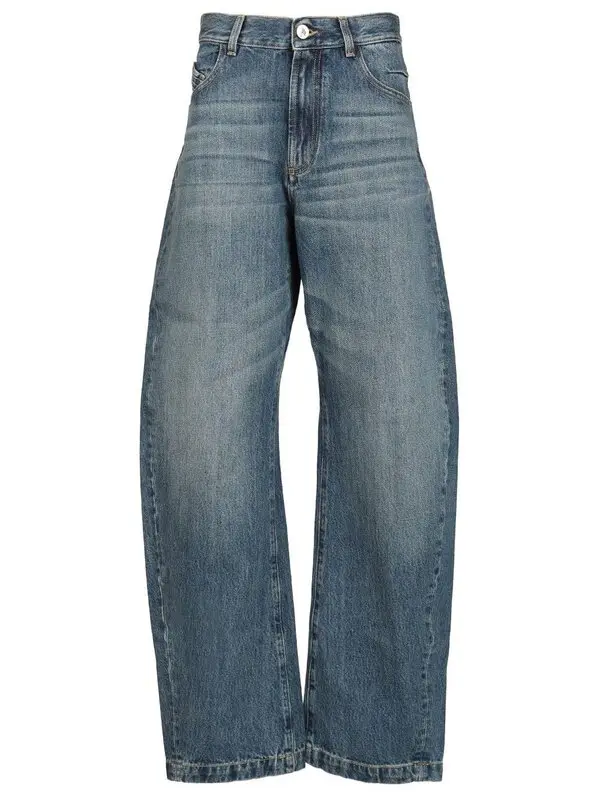 Attico Denim Trousers - Blue