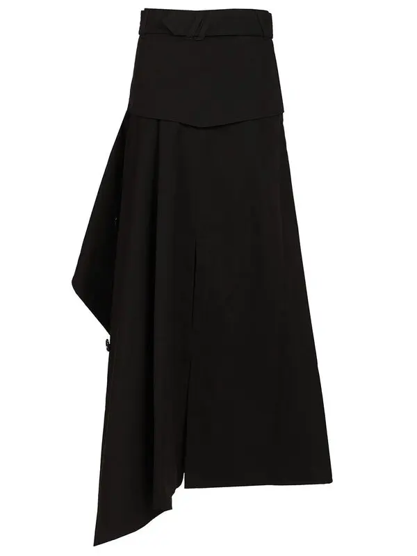 Burberry Asymmetrical Trench Skirt