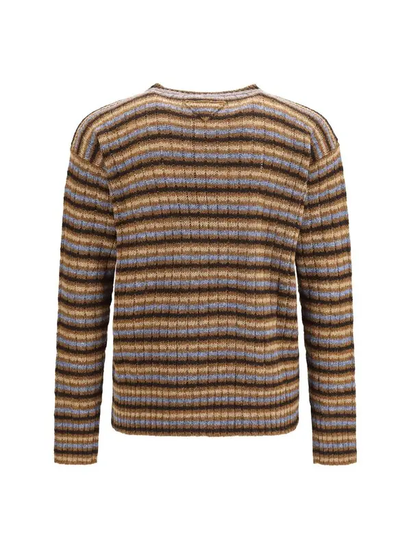 Prada Wool Crewneck Sweater - Multicolor