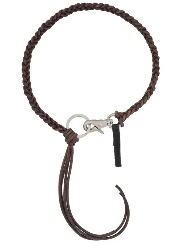 Our Legacy Braided Ladon Necklace - Brown