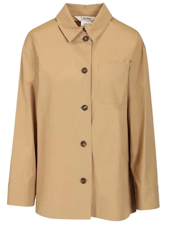 Max Mara Arianne Cotton Poplin Shirt - Cream