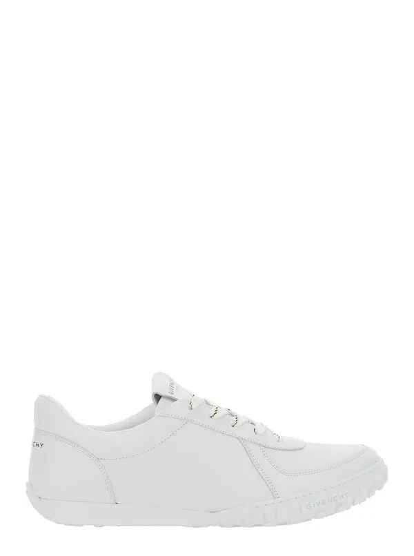 Givenchy Glide' Sneaker With Logo Lettering On The Tongue And Heel In Leather For - White