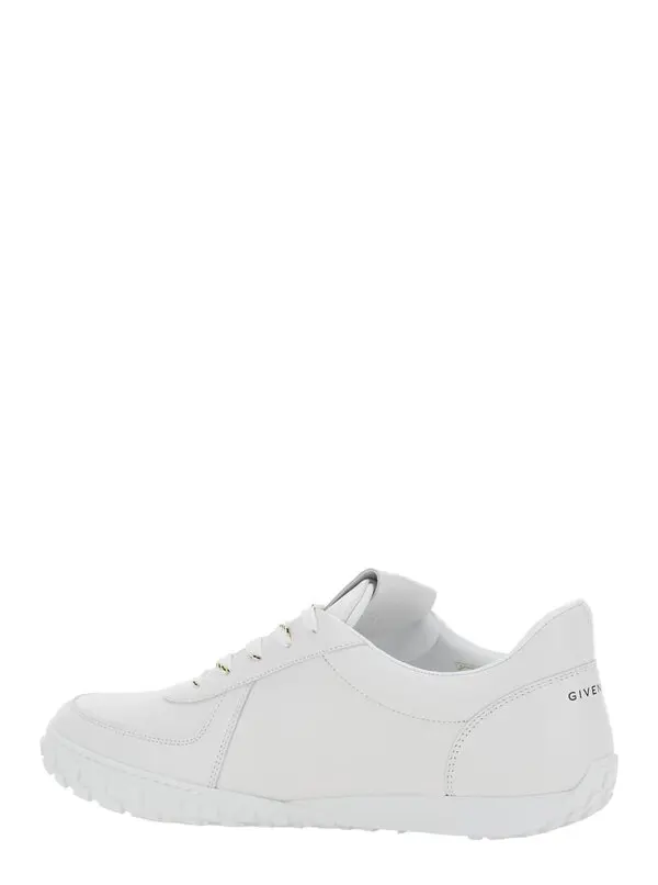 Givenchy Glide' Sneaker With Logo Lettering On The Tongue And Heel In Leather For - White