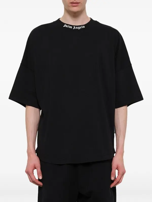 Palm Angels Logo Cotton T-shirt