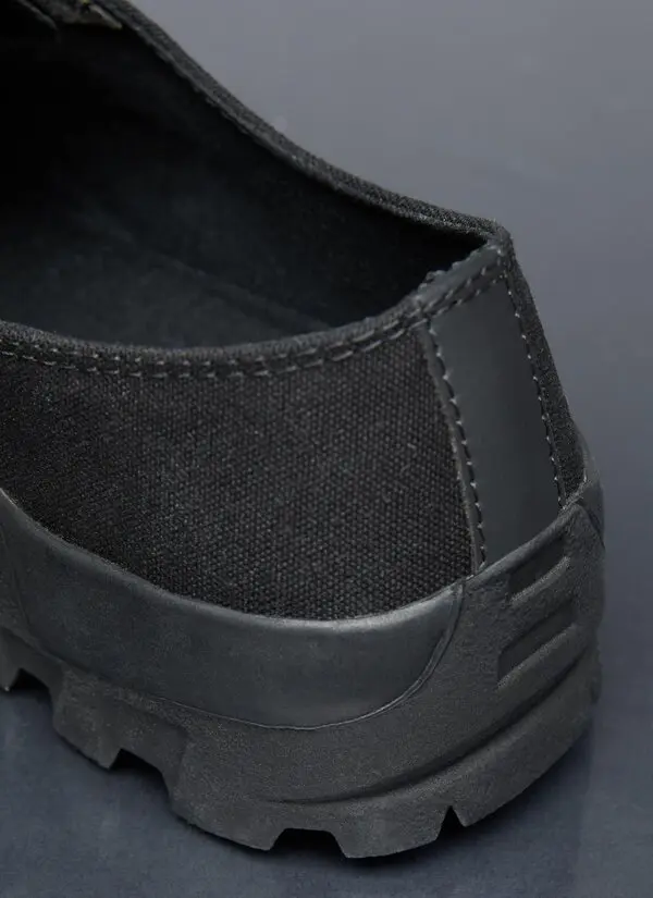 Yohji Yamamoto Fly Front Low Top Sneakers