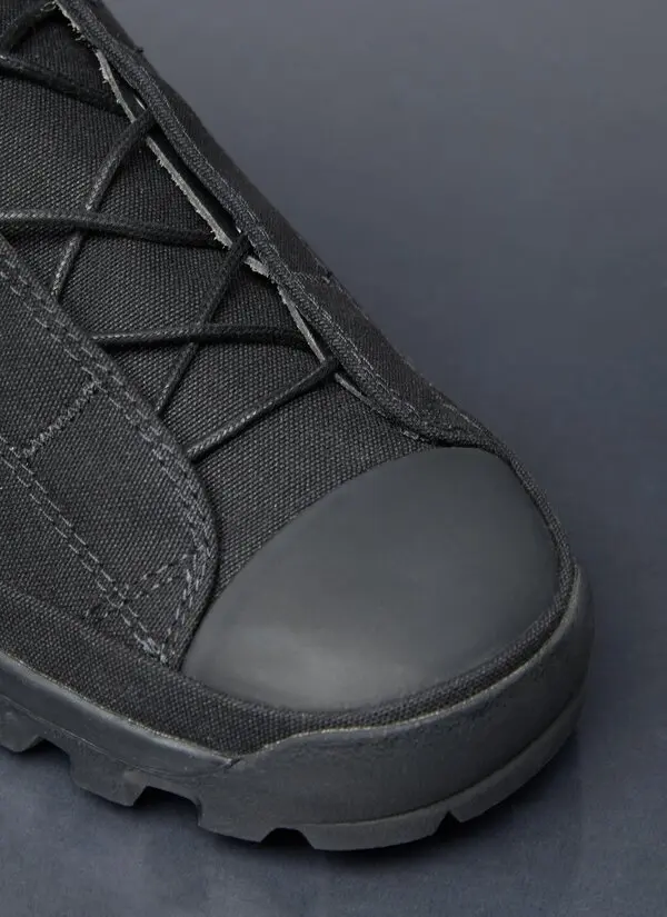 Yohji Yamamoto Fly Front Low Top Sneakers