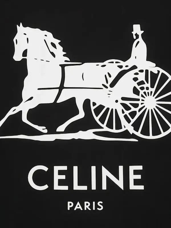 Celine Cotton Jersey T-shirt