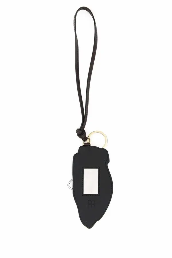 Miu Miu Leather Keyring