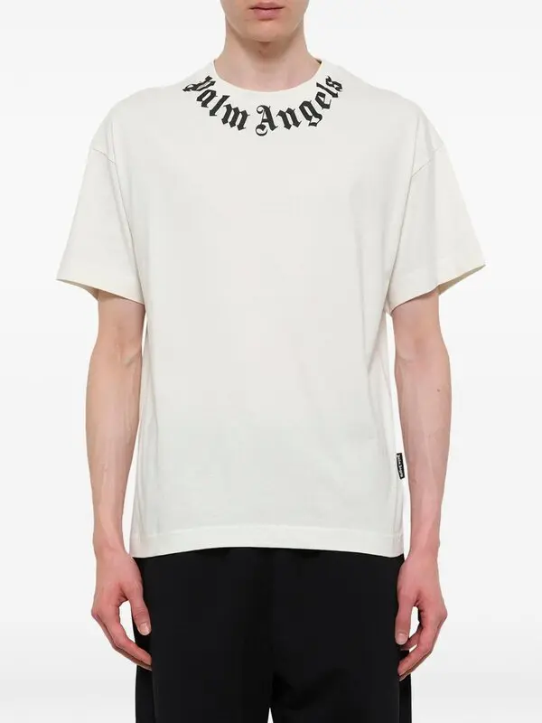 Palm Angels Logo Cotton T-shirt