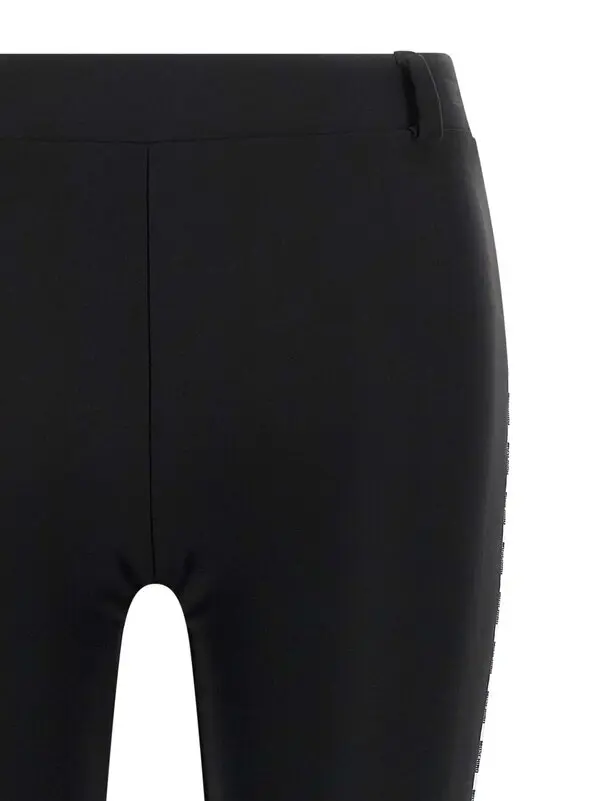 Moschino Leggings With Logo Side Band - Multicolor