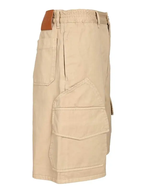 Loewe Cargo Shorts - Cream